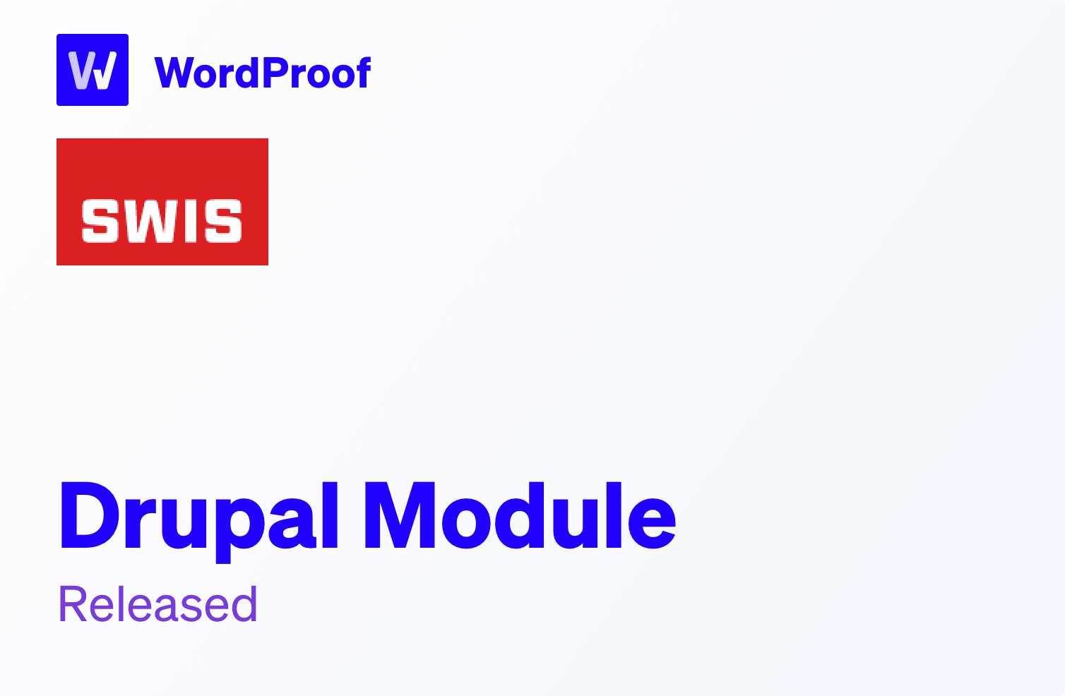 Official WordProof for Drupal module released - WordProof